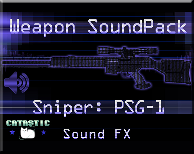 Weapon Sound Pack - Sniper: PSG-1 by Catastic
