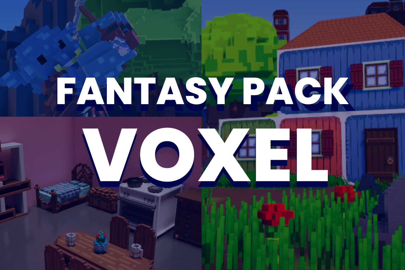 Fantasy Voxel Pack by Vedia Games