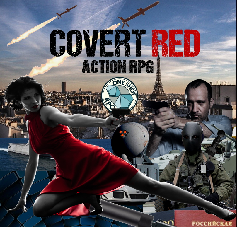 Covert Red: One Shot RPG rules by Phzoul
