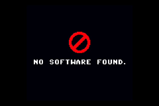 No Software Found ROM for Gameboy+Color/Advance by Jayro Jones