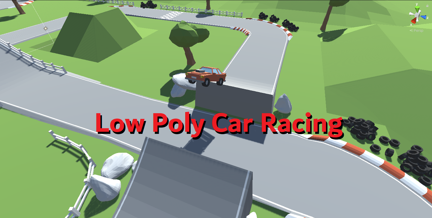 Low Poly Car Racing ! by Qutibah An