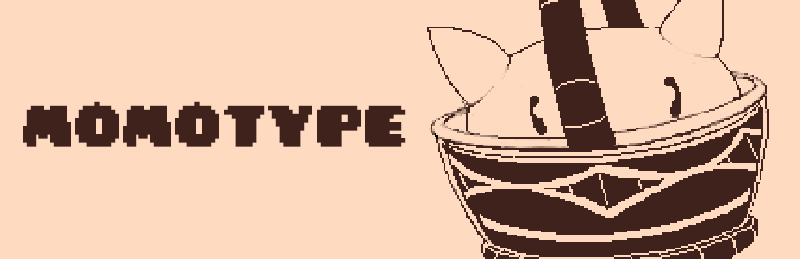 Momotype by Rimatoad, GlazedGoose