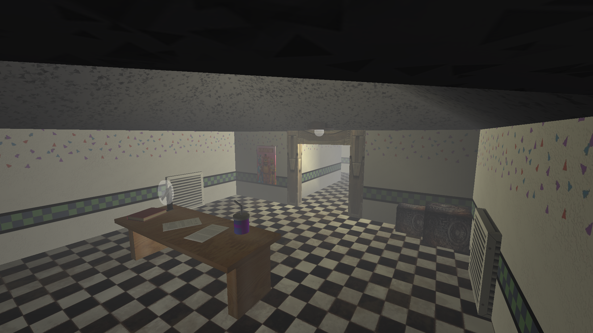 Five Nights at Freddy's 2 Location by Dave_Red