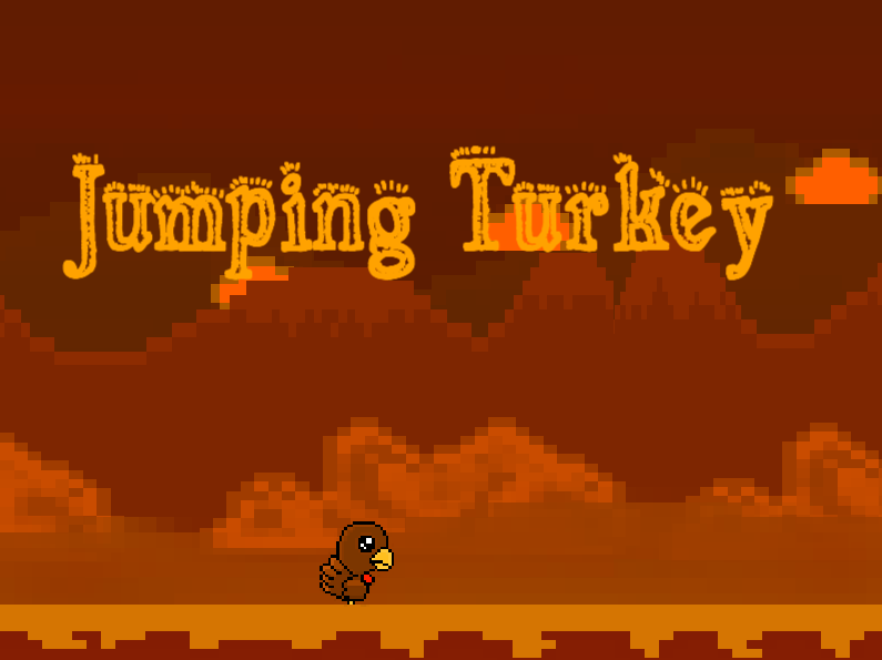 Jumping Turkey by YellowishGames