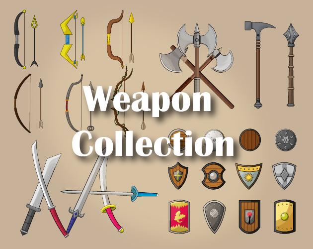 Weapon collection by SunGraphica