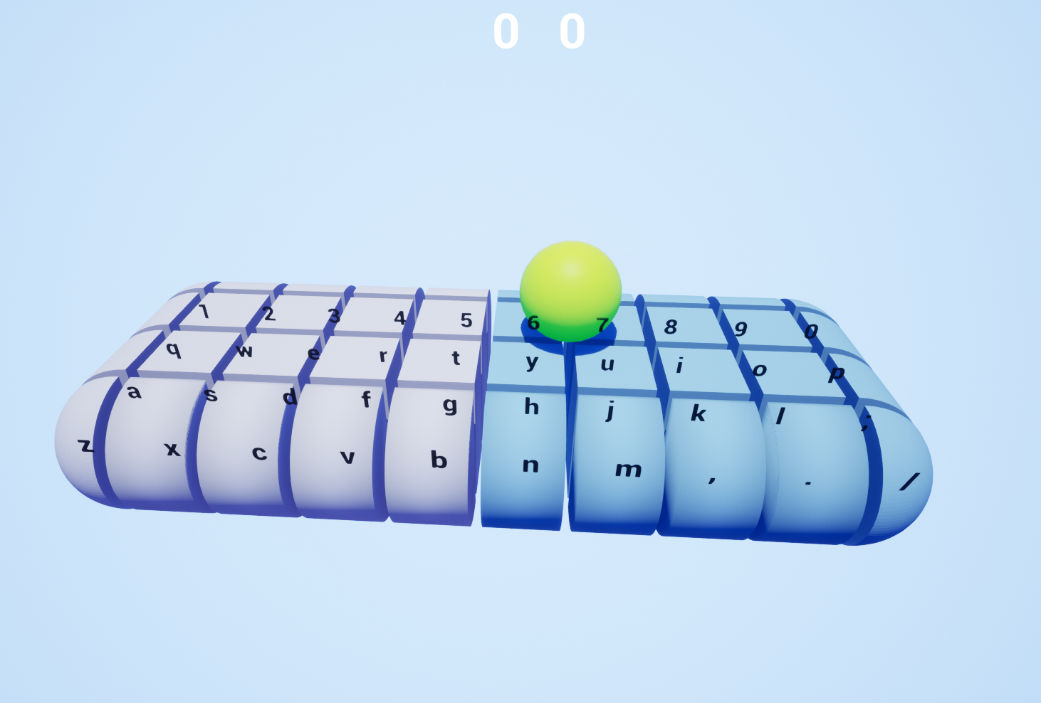 KEYBALL by Christopher Shelley