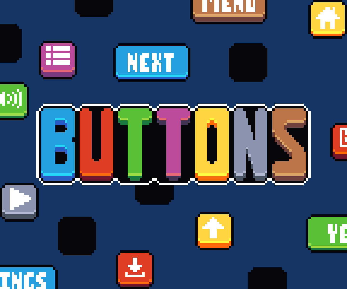 Buttons Pack by SlyFoxStudios