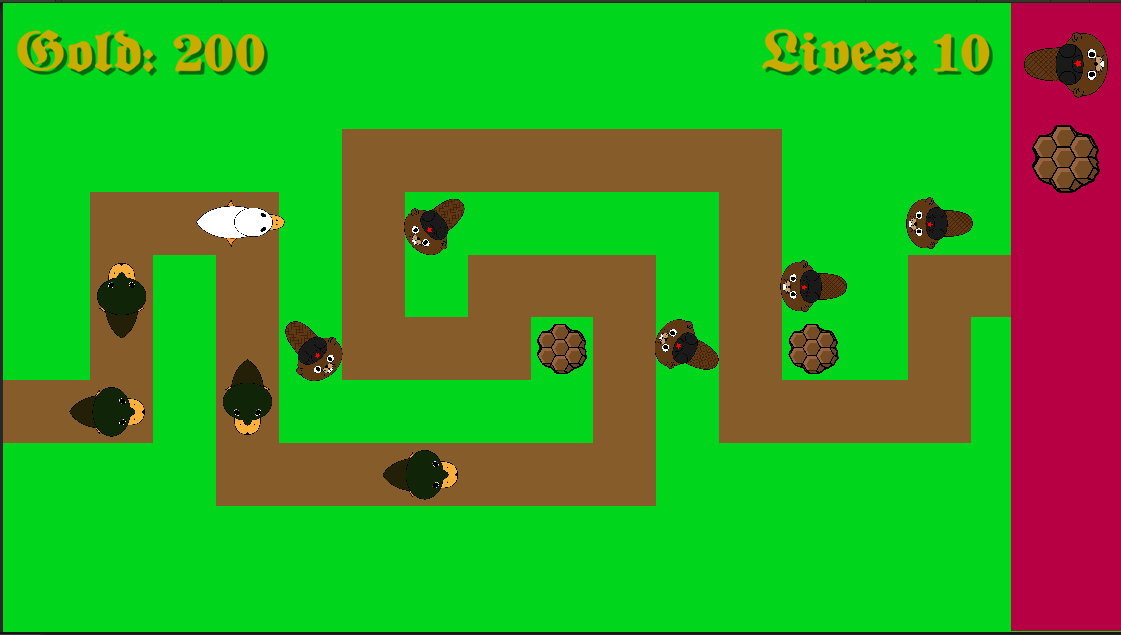 2D Tower Defense V1.0 by Melacsirrah