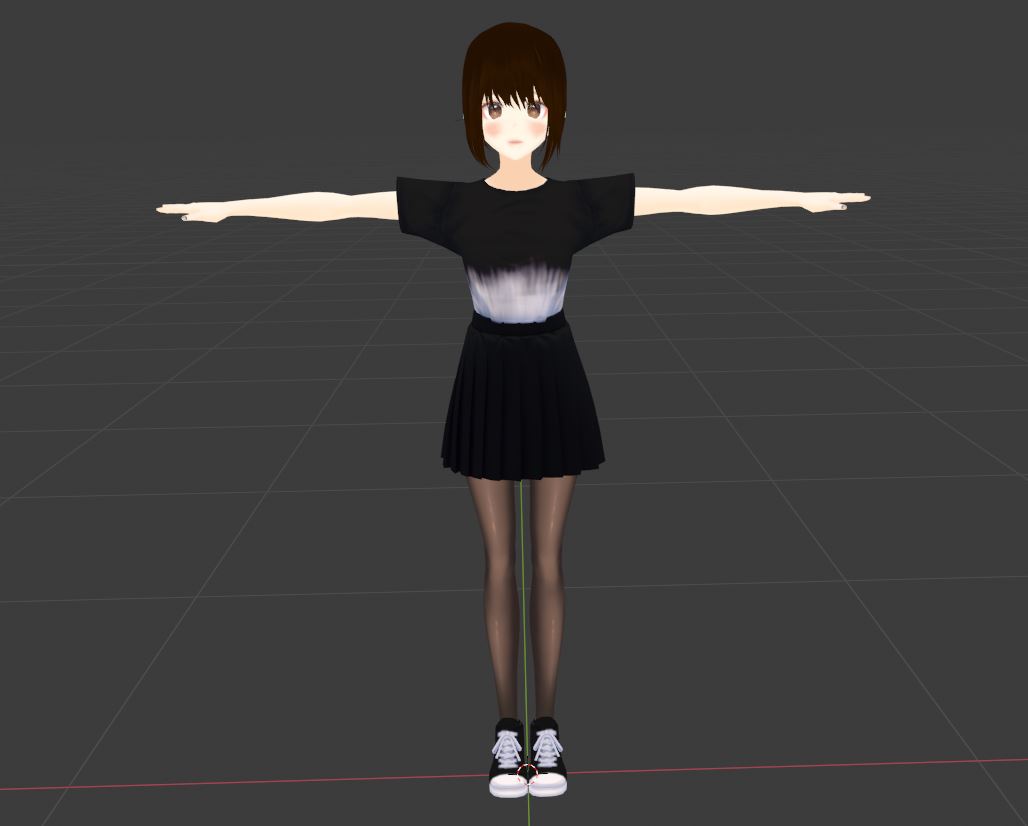 Ryu - GAME READY LOW POLY ANIME CHARACTER GIRL by CGCOOL