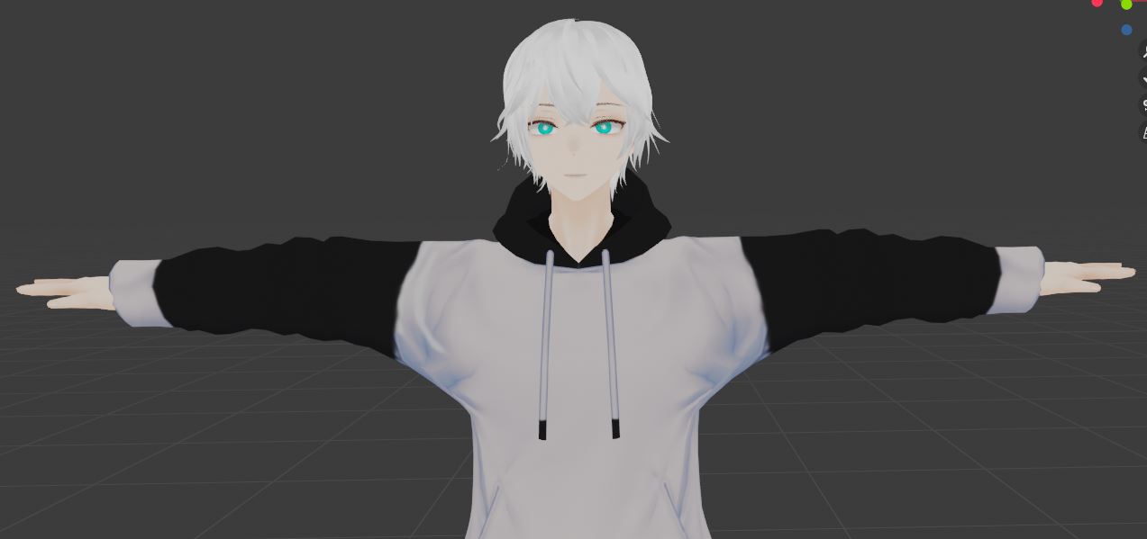 Daichi - GAME READY LOW POLY ANIME CHARACTER BOy by CGCOOL