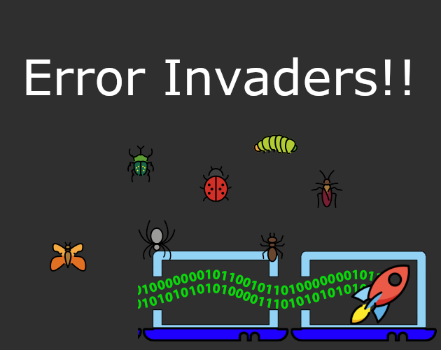 Error Invaders by zoidb for Game Off 2021 - itch.io