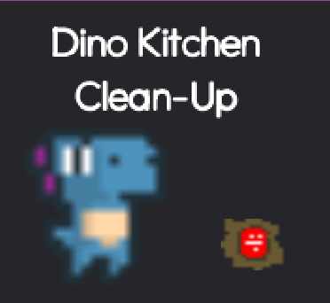 Dino Kitchen Cleanup by SupercraftD