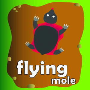 Flying Mole by Panuwat.mung