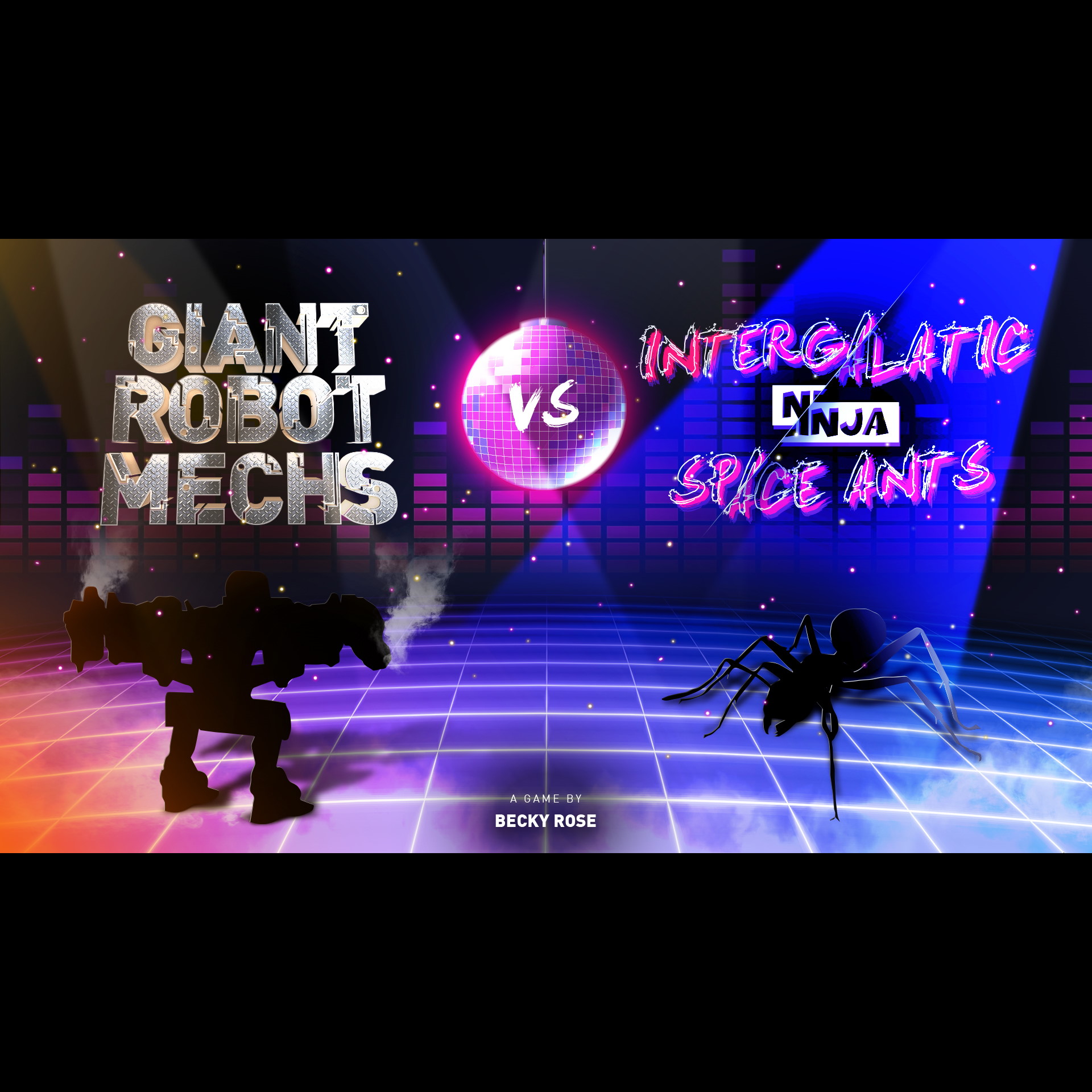 Giant Robot Mechs vs Intergalactic Ninja Space Ants by Becky Rose for ...