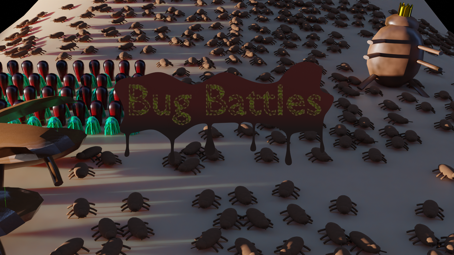 Bug Battles by onein50million for Game Off 2021 - itch.io