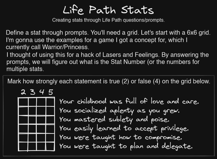 Life Path Stats Tech by TheGiftOfGabes
