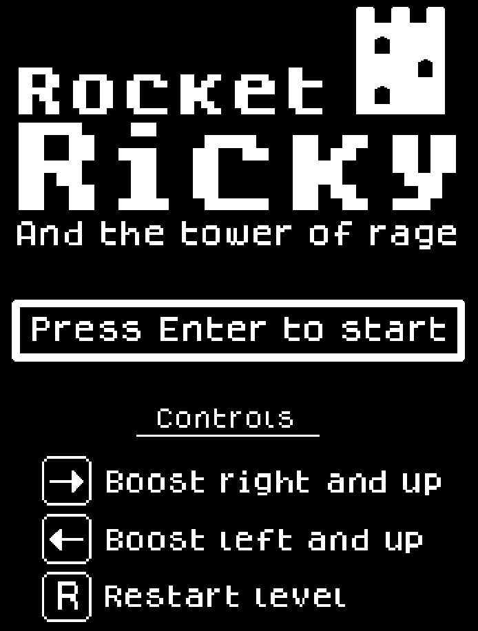 Rocket Ricky and the tower of Rage by The Pixel Nook