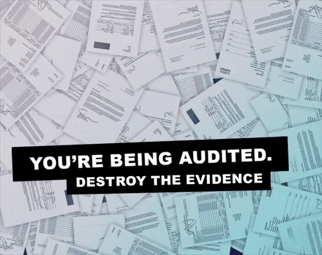 You're Being Audited. by Hastily Assembled Games