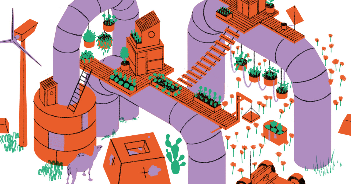 Sally Port Farm by Numbered Works