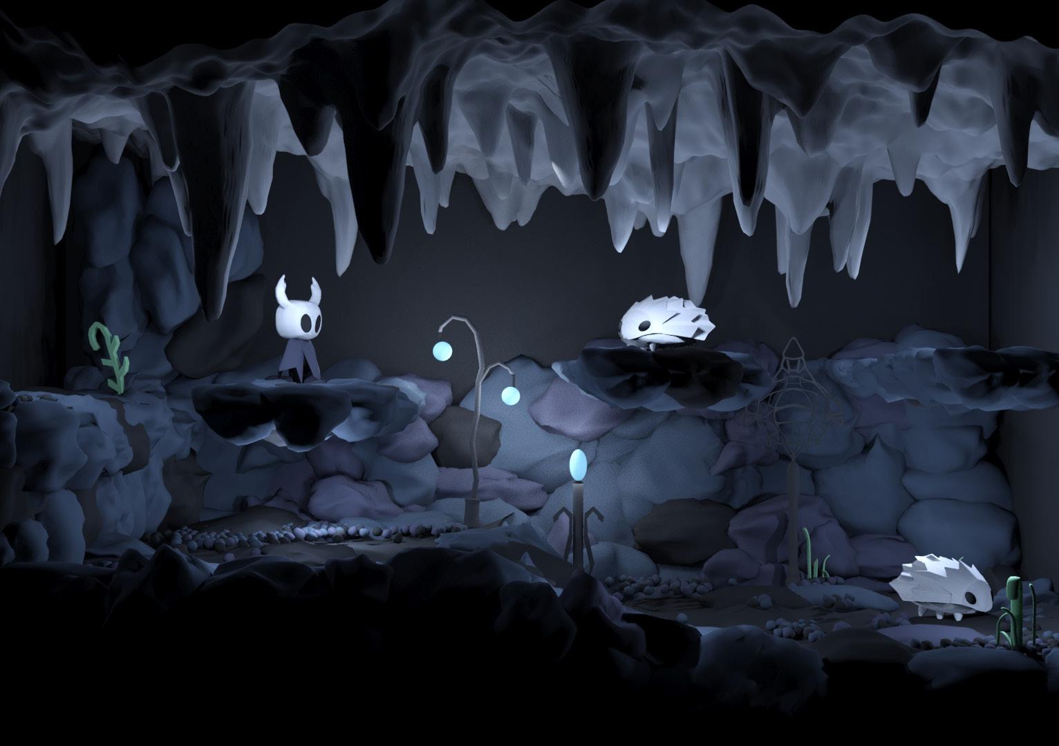 Hollow Knight-Scene Design by H3cA