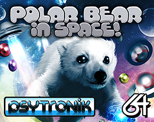 POLAR BEAR IN SPACE! (C64) by Psytronik Software