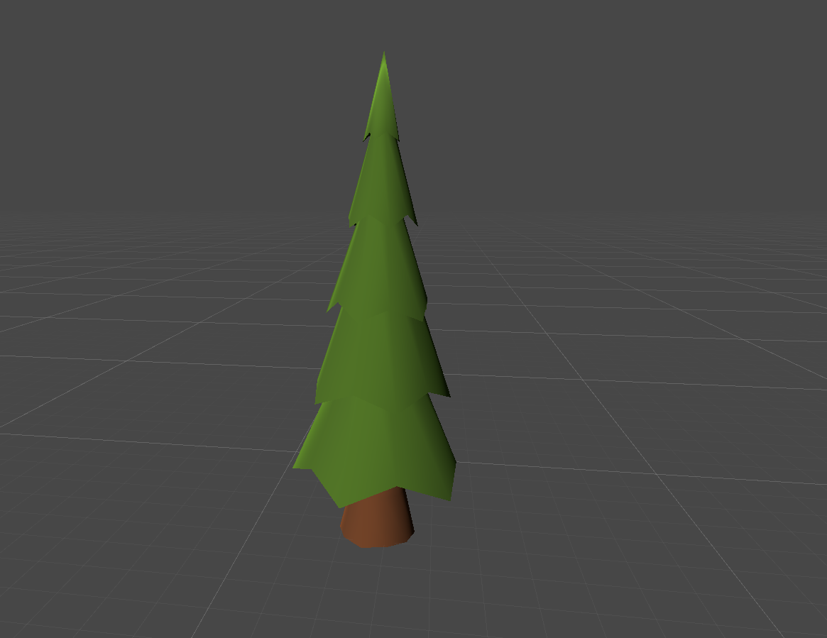 Low Poly Pine Tree by Snell Game Studios