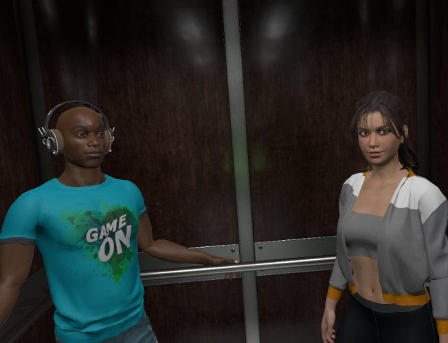 VR Elevator Demo by Tamulur