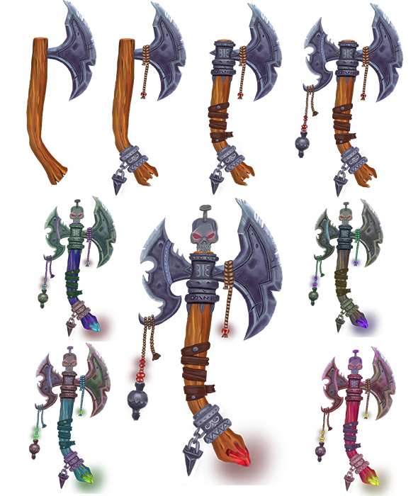 2d Fantasy Axe by Mba Games