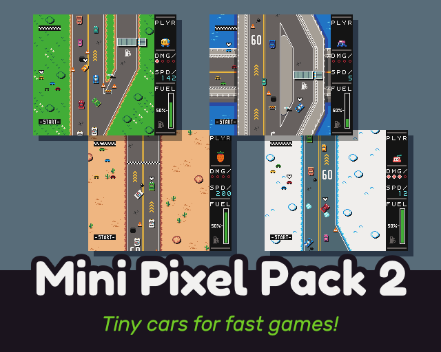 Mini Pixel Pack 2 by GrafxKid