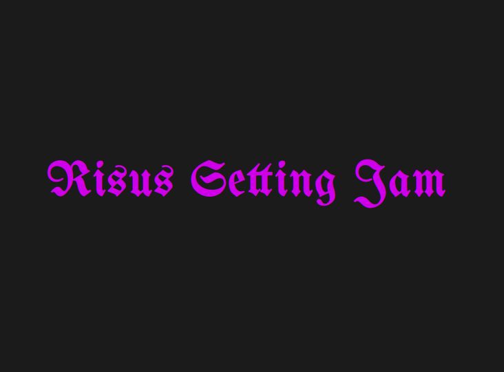Risus TTRPG setting jam! - itch.io