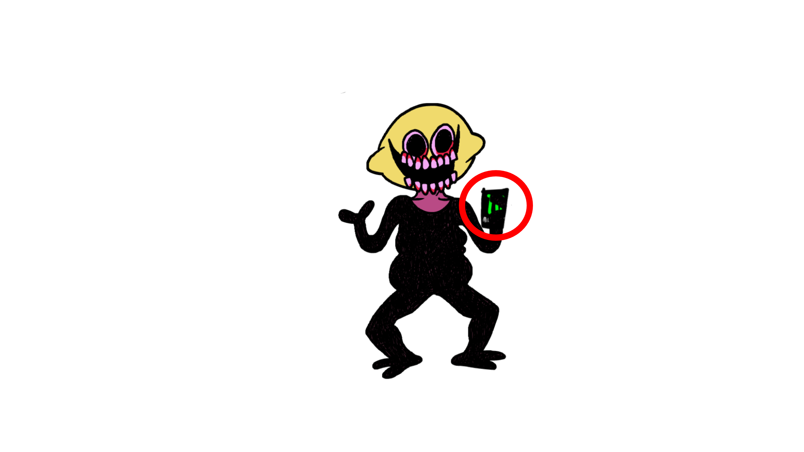 FNF Monster Holding A Monster Reskin by rays confused cringe
