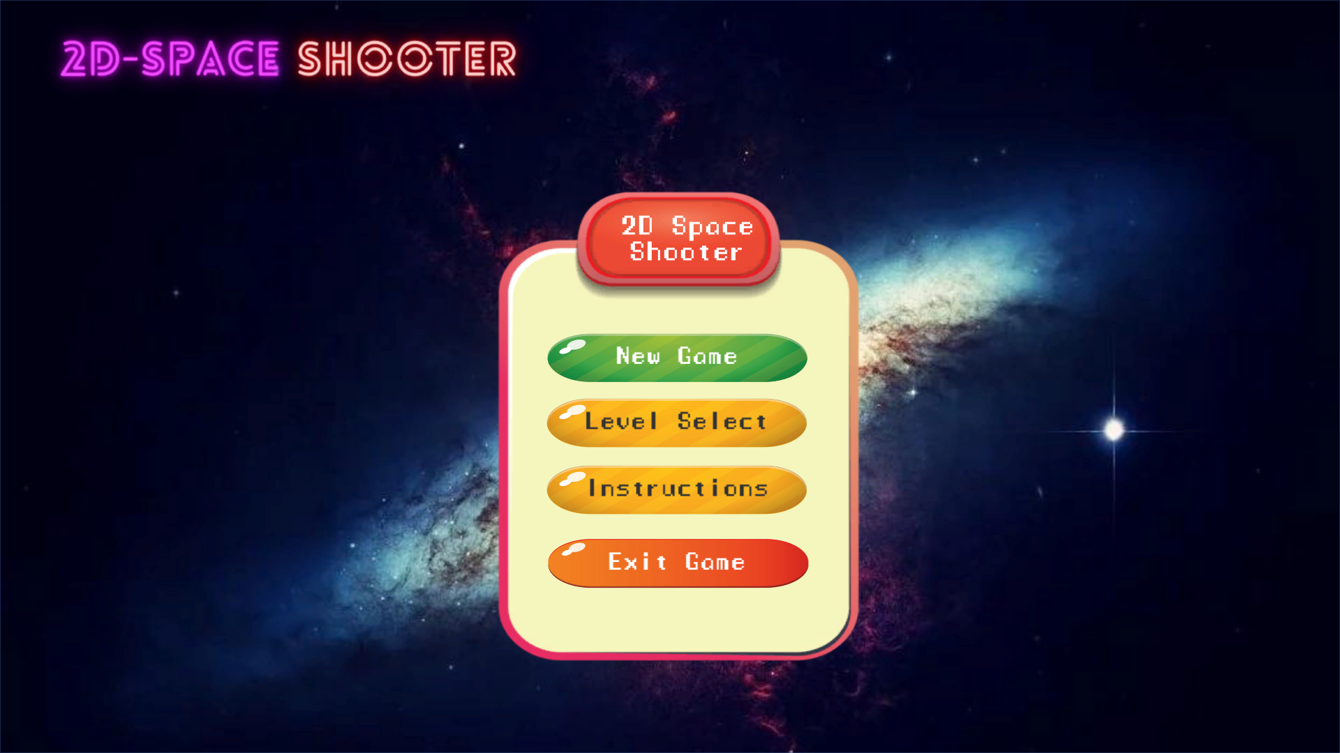 2D Space Shooter by Suraj Kamya