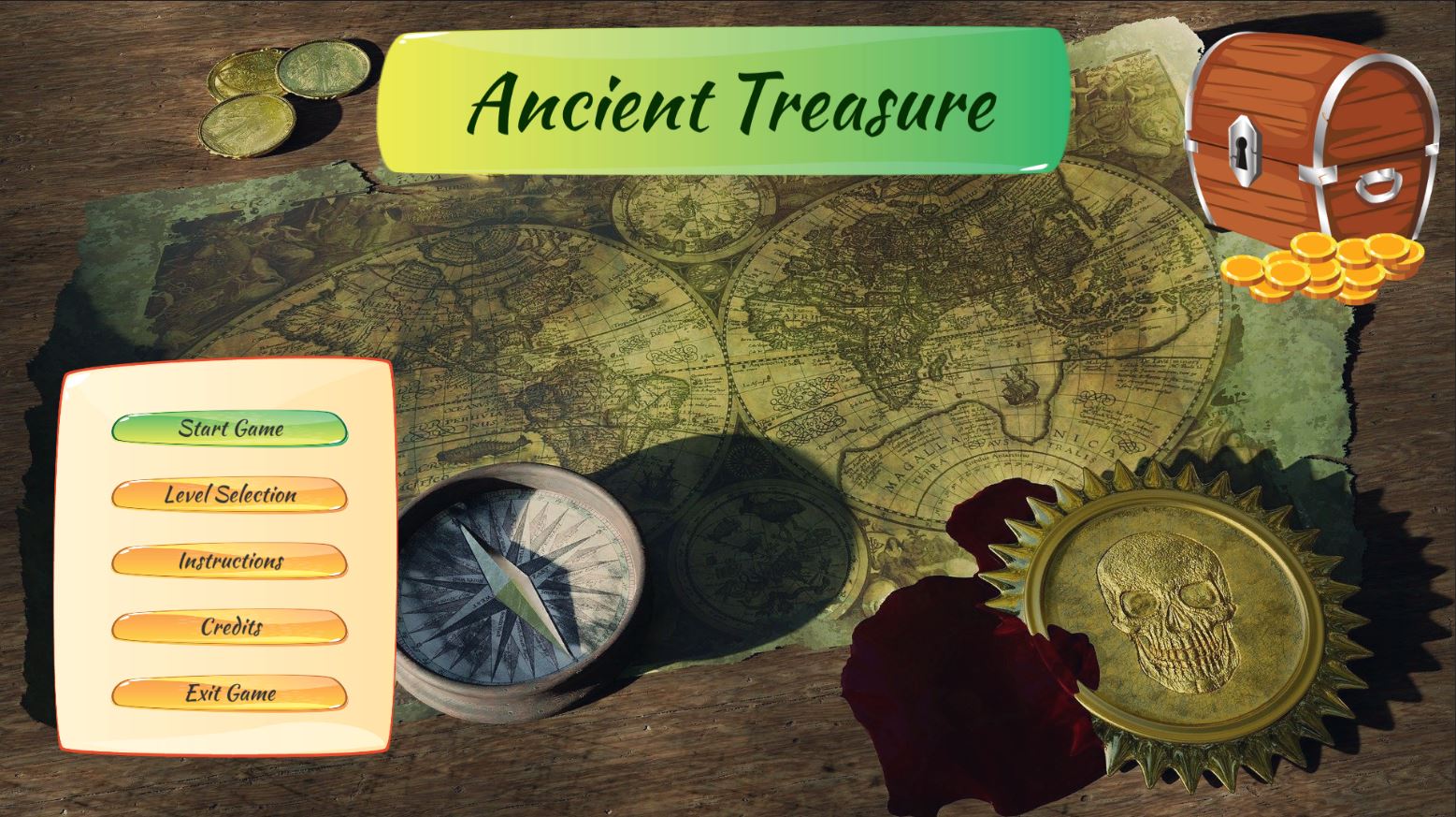 Ancient Treasure -- 2D Platformer by Suraj Kamya