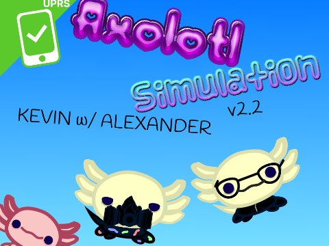 Pet Axolotl || Axolotl Simulation v2.2 by BritishPerson