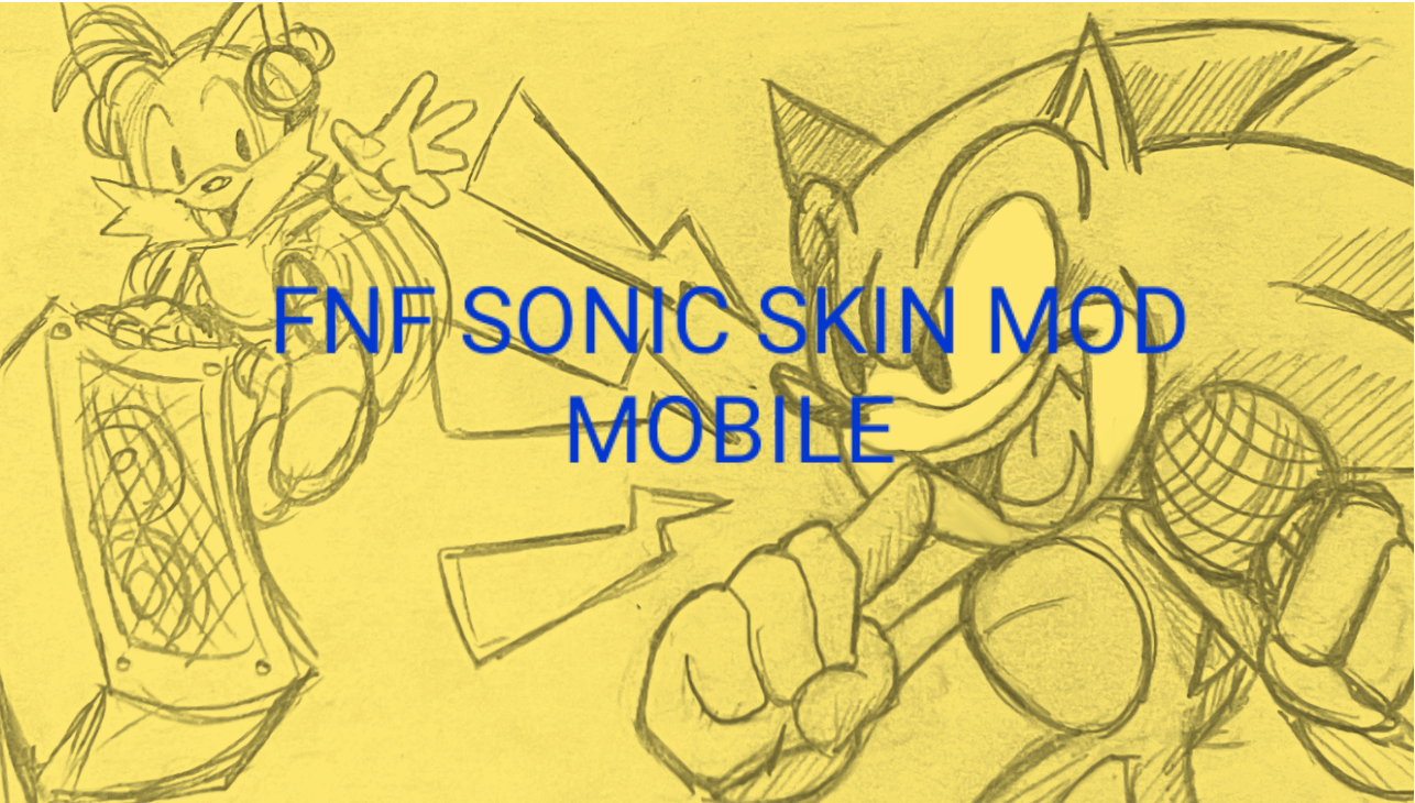 Fnf mobile sonic skin mod by robertboom