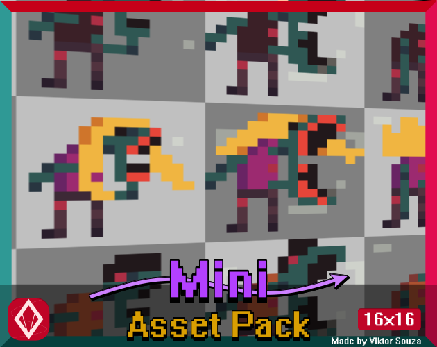 Zombies! - Mini Asset Pack [16x16] by Viktor Souza