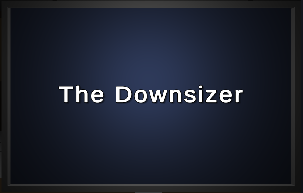 The Downsizer by Russell Ayala