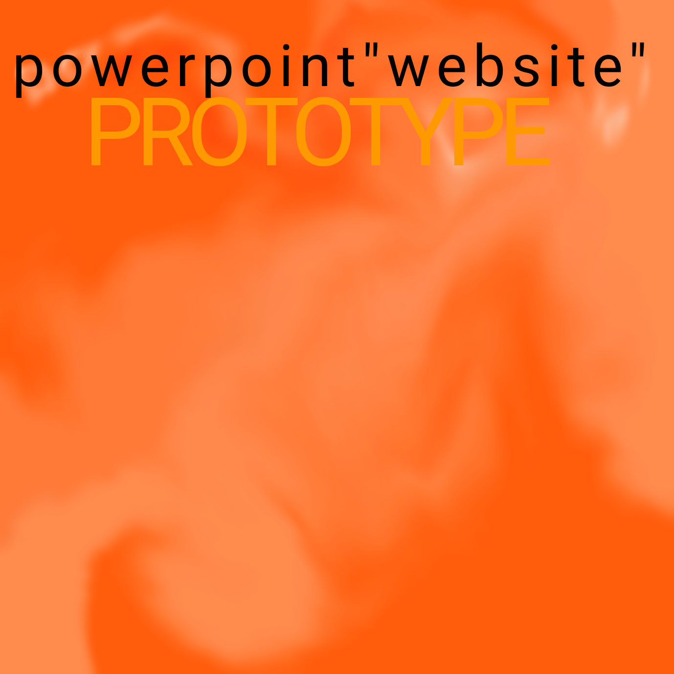 Powerpoint "website" prototype(inspired by viclecomique) by TiramisuDev