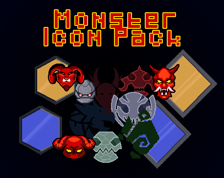 Monster Icon Pack by Lauwe.T