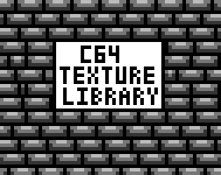 C64 Texture Library by ThatQuietEngineer