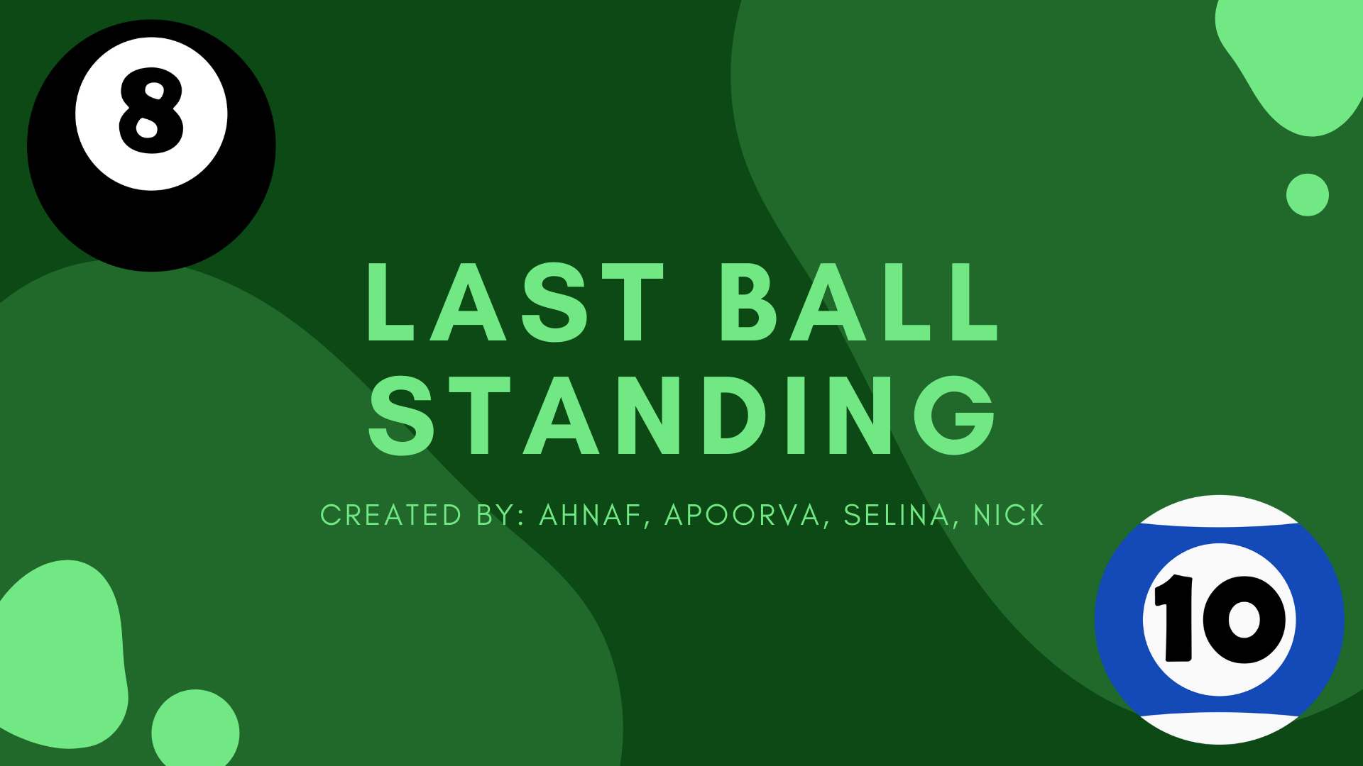 Last Ball Standing Walkthrough - Last Ball Standing by SellyKitty