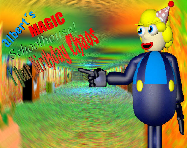 Albert's Magic Schoolhouse: 1 Year Birthday Chaos by Feugravite