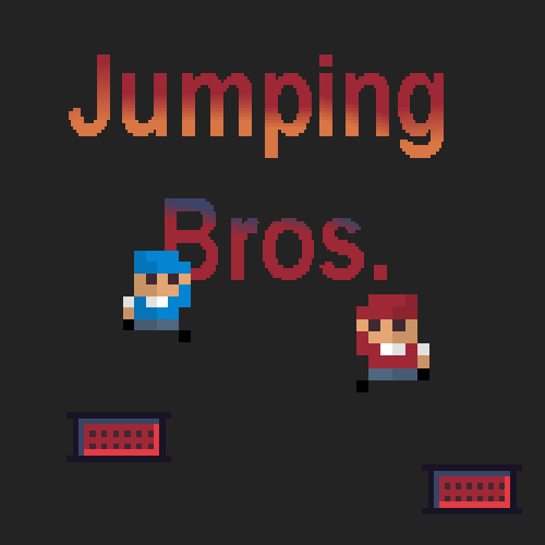 Jumping Bros by Mig Creates Games for 2-Buttons Jam 2021 - itch.io