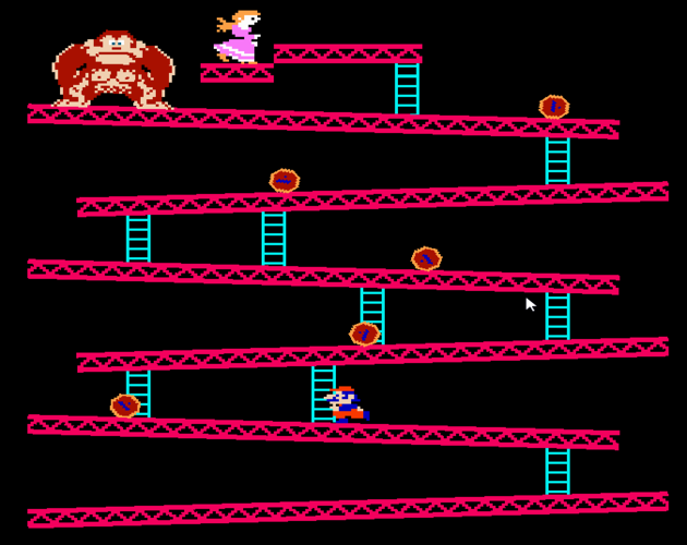 2D Donkey Kong by Arunabh Rakshit