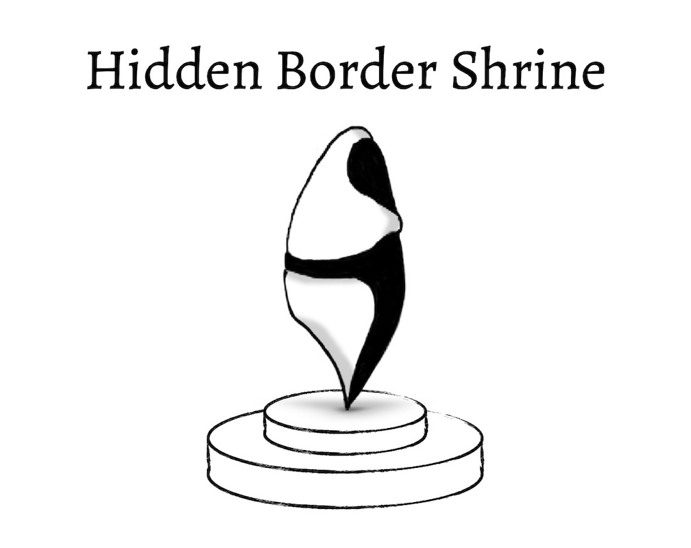 Hidden Border Shrine and the Wandering Queen by Mitchell Daily
