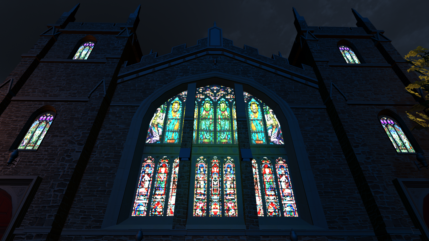 Virtual Harlem - Church Pod by lucidserpentine