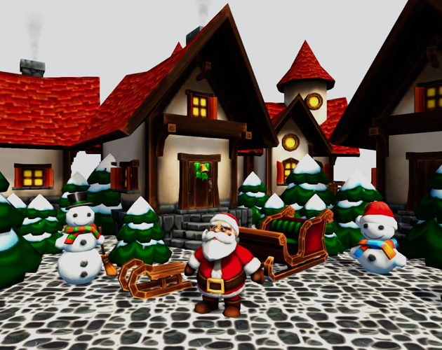 Winter Games : Santa jumping game by SuperDoberDev