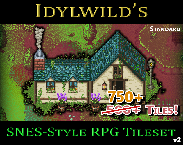 Idylwild's SNES Tileset - Standard by Idylwild