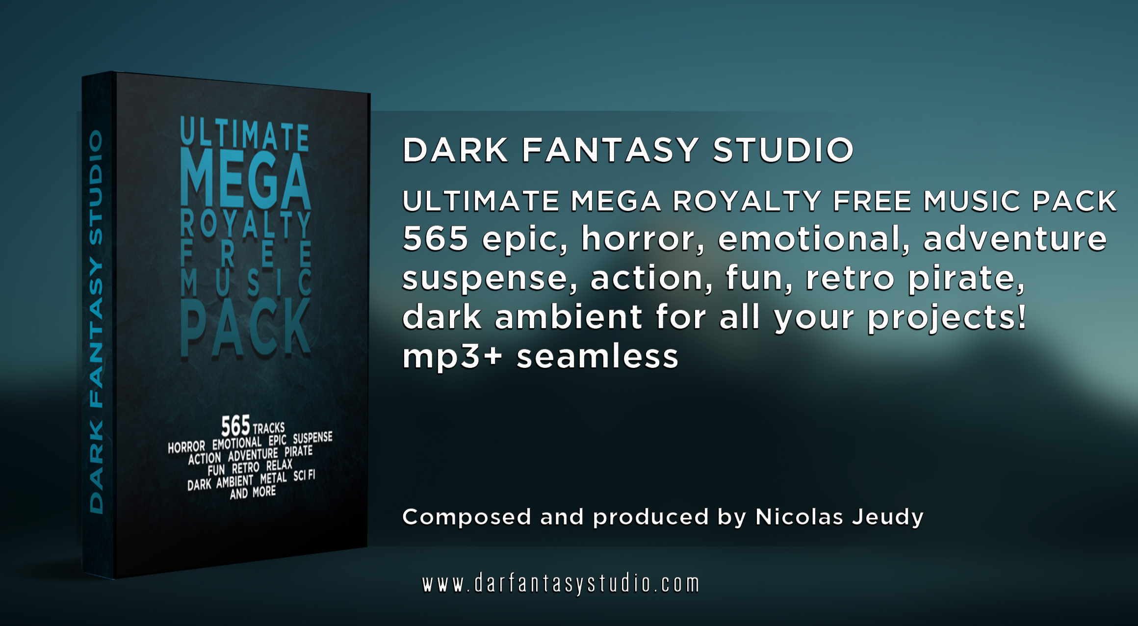 ULTIMATE ROYALTY FREE MUSIC PACK 2.0 by Dark Fantasy Studio