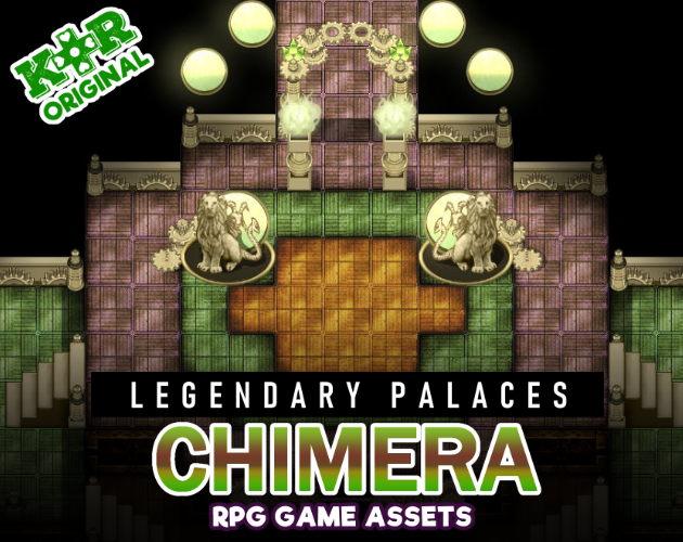 KR Legendary Palaces ~ Chimera Tileset for RPGs by Kokoro Reflections